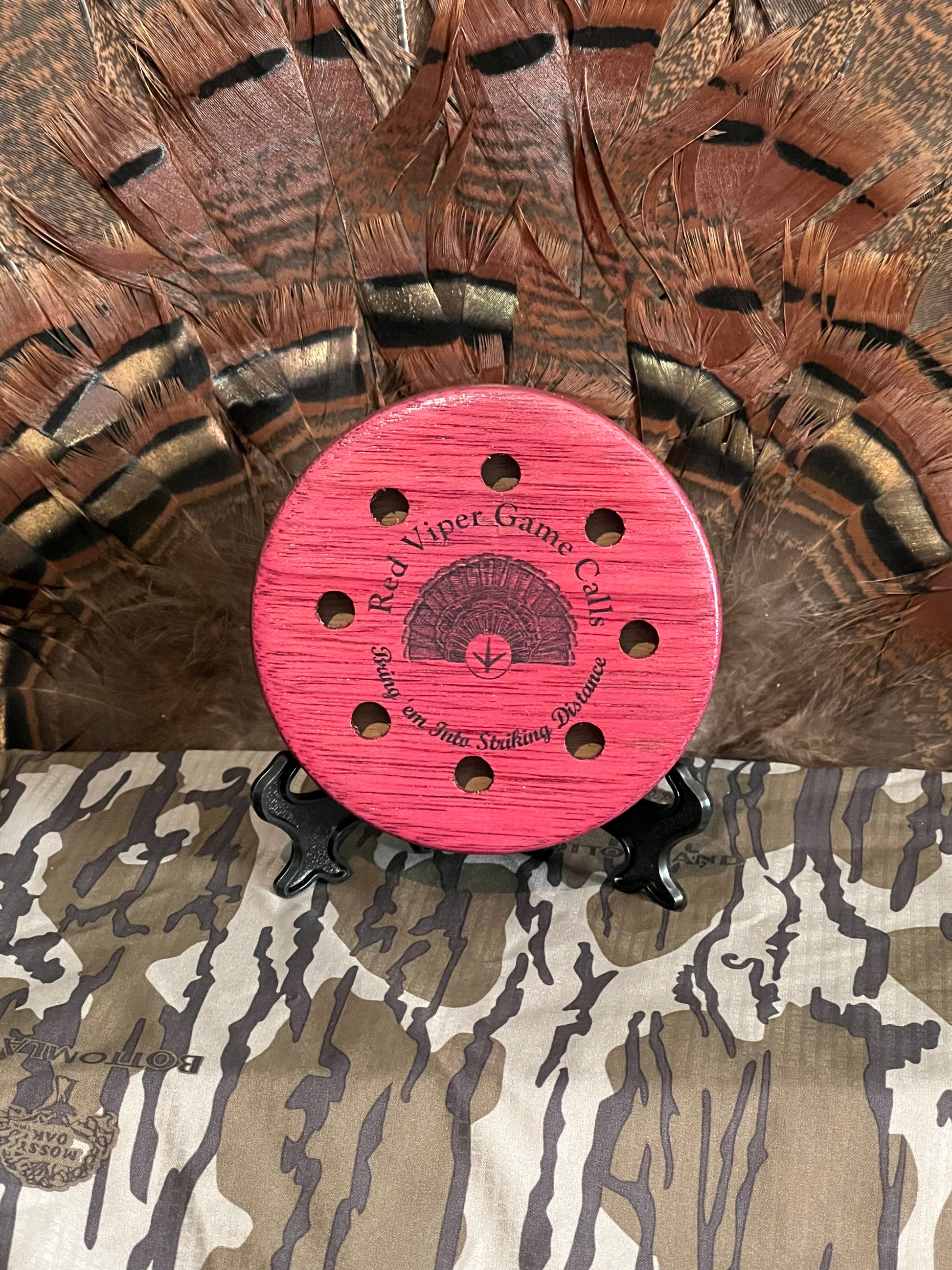 3.5" Purpleheart Pot Call – Red Viper Game Calls