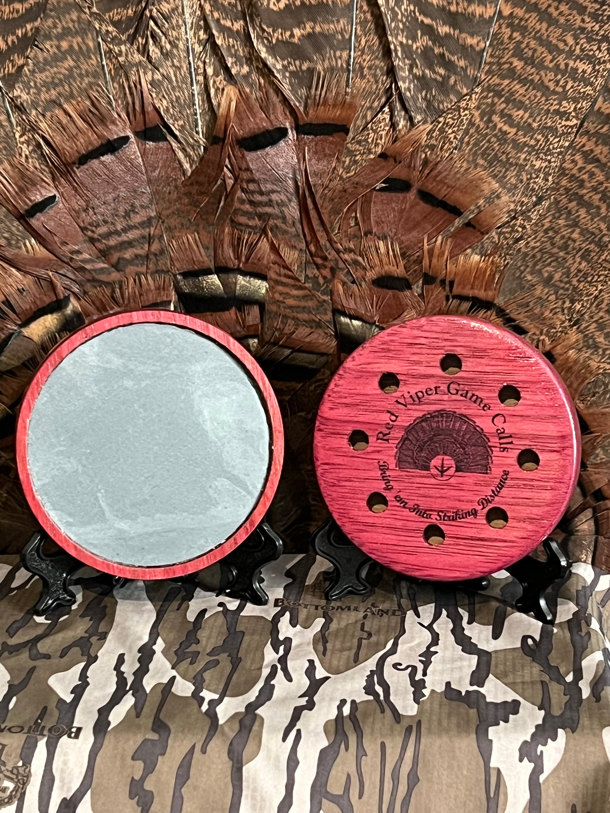 3.5" Purpleheart Pot Call – Red Viper Game Calls